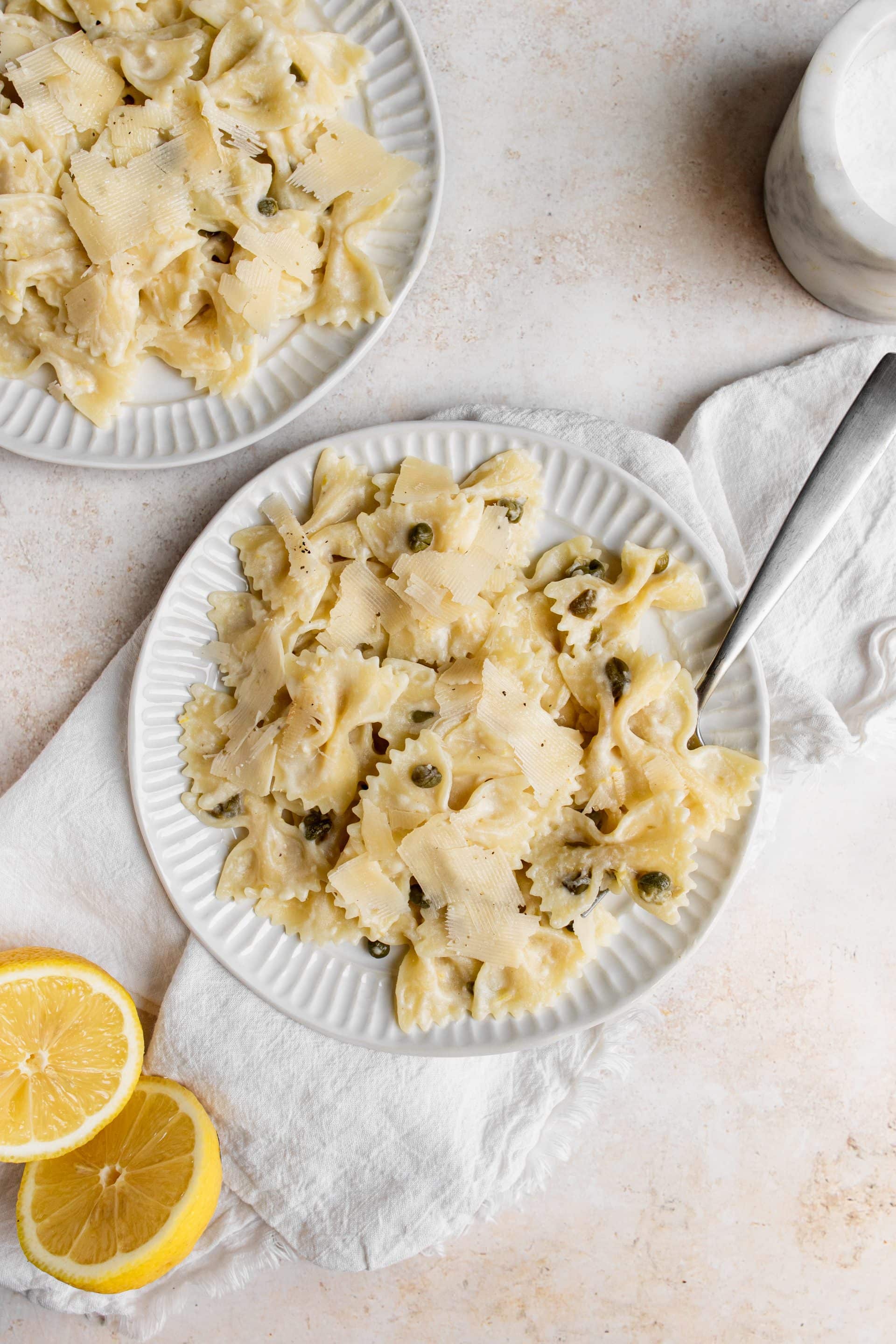Lemon Caper Pasta - The Bold Appetite