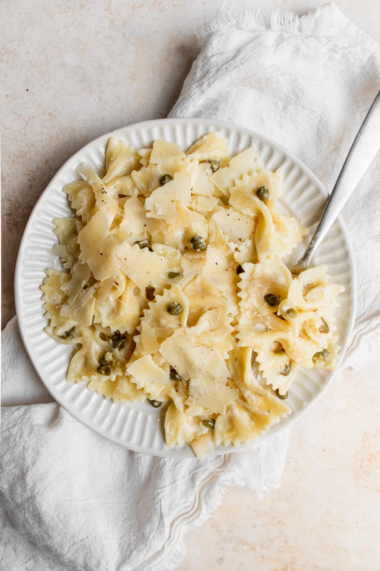 Lemon Caper Pasta - The Bold Appetite