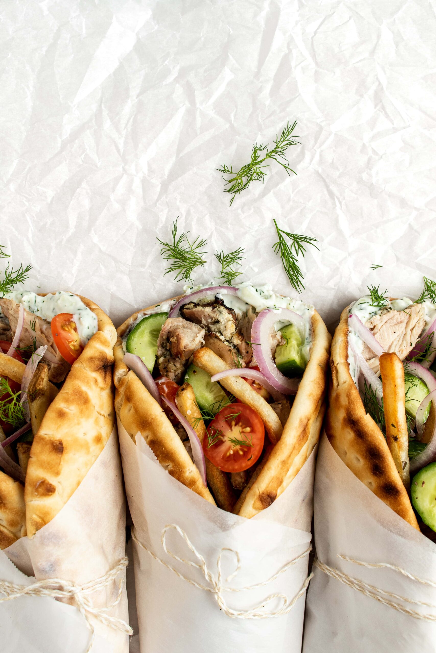 Greek Grilled Chicken Gyro - The Bold Appetite