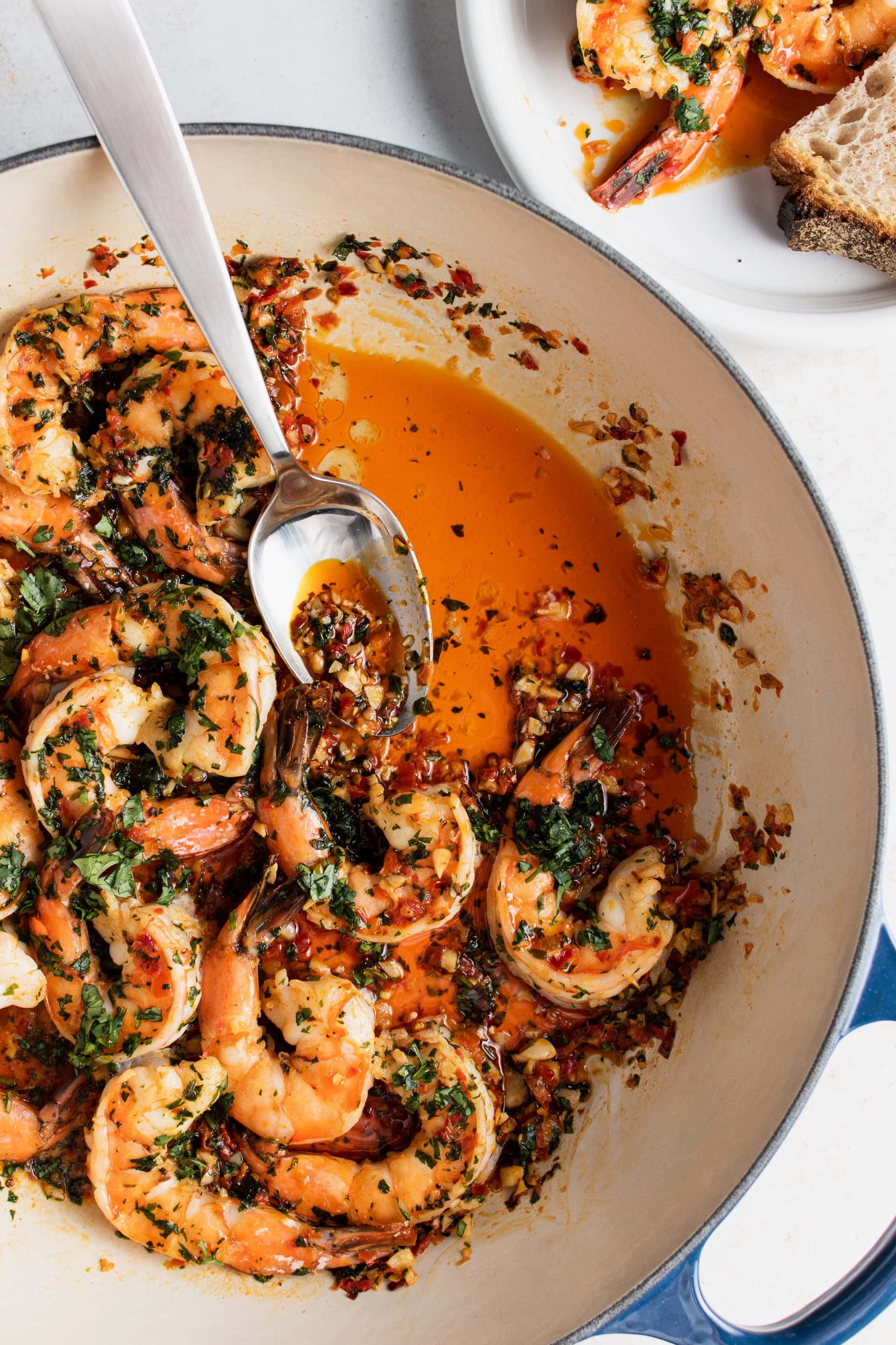 Spicy Calabrian Shrimp - The Bold Appetite