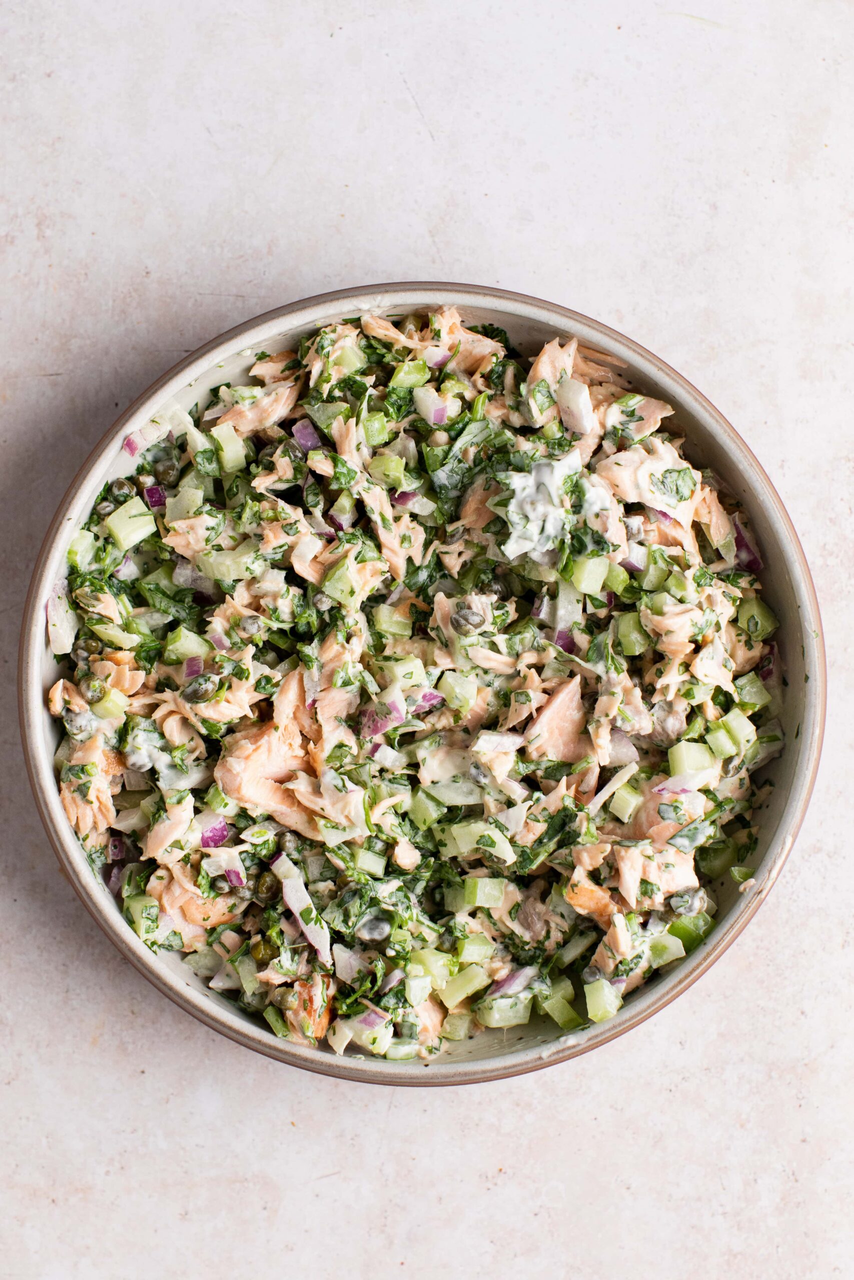Canned Salmon Salad - The Bold Appetite