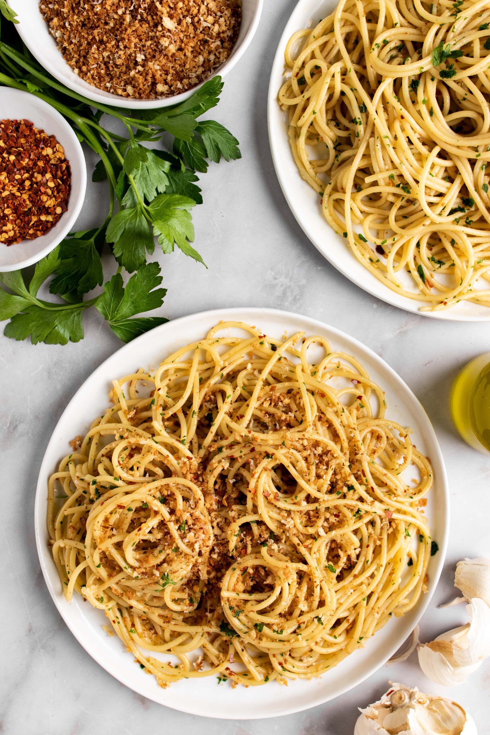 Spicy Aglio e Olio - The Bold Appetite