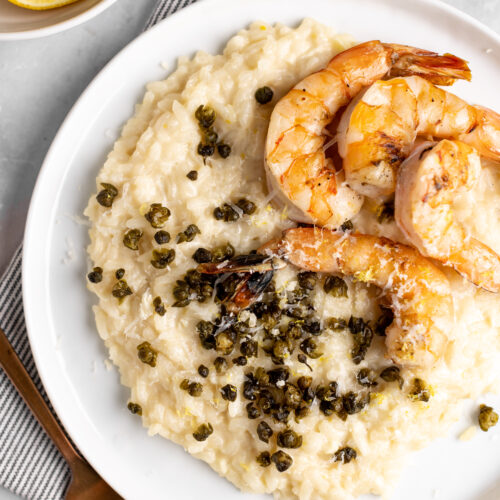 Creamy Lemon Parmesan Risotto - The Bold Appetite