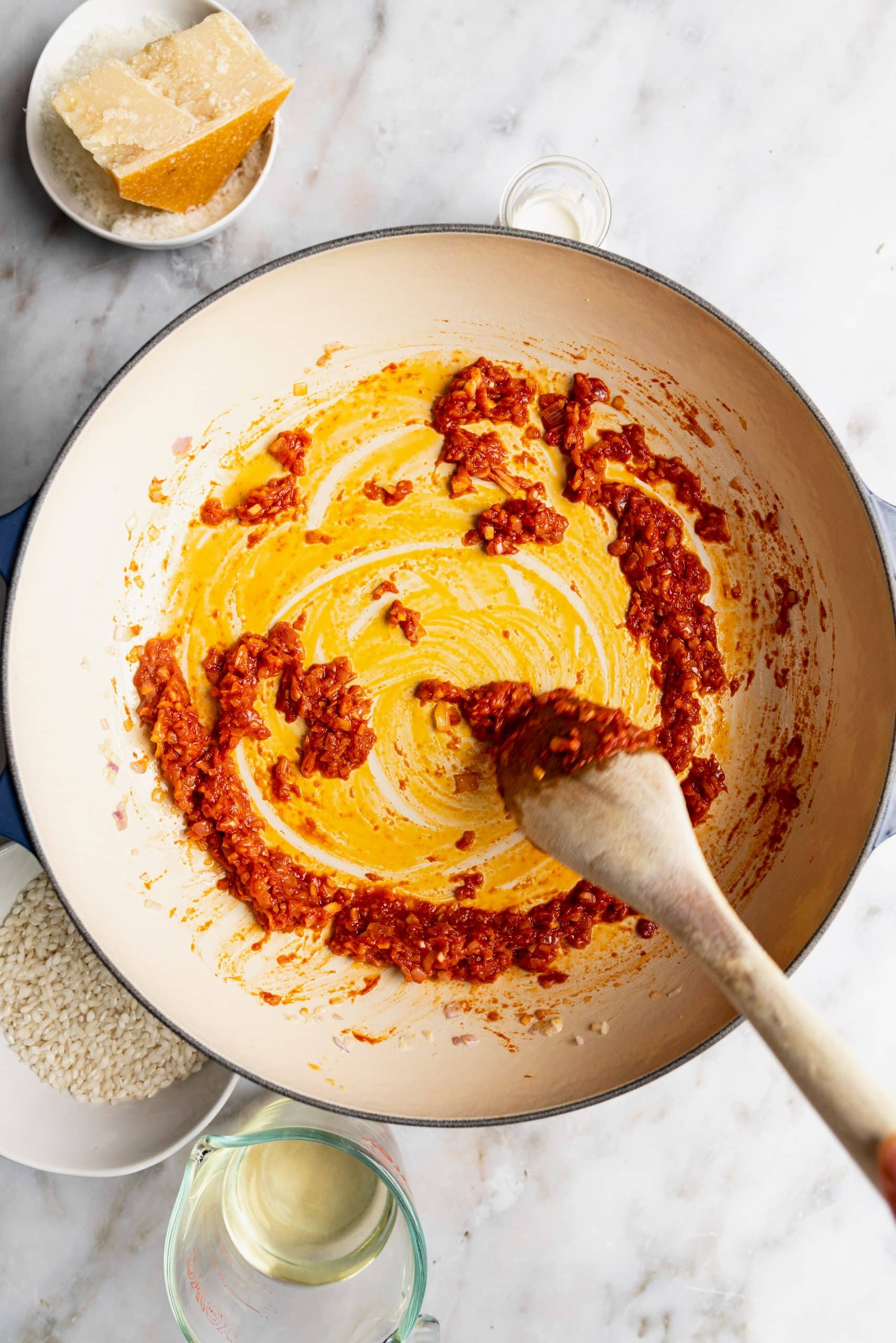 Creamy Tomato Risotto - The Bold Appetite