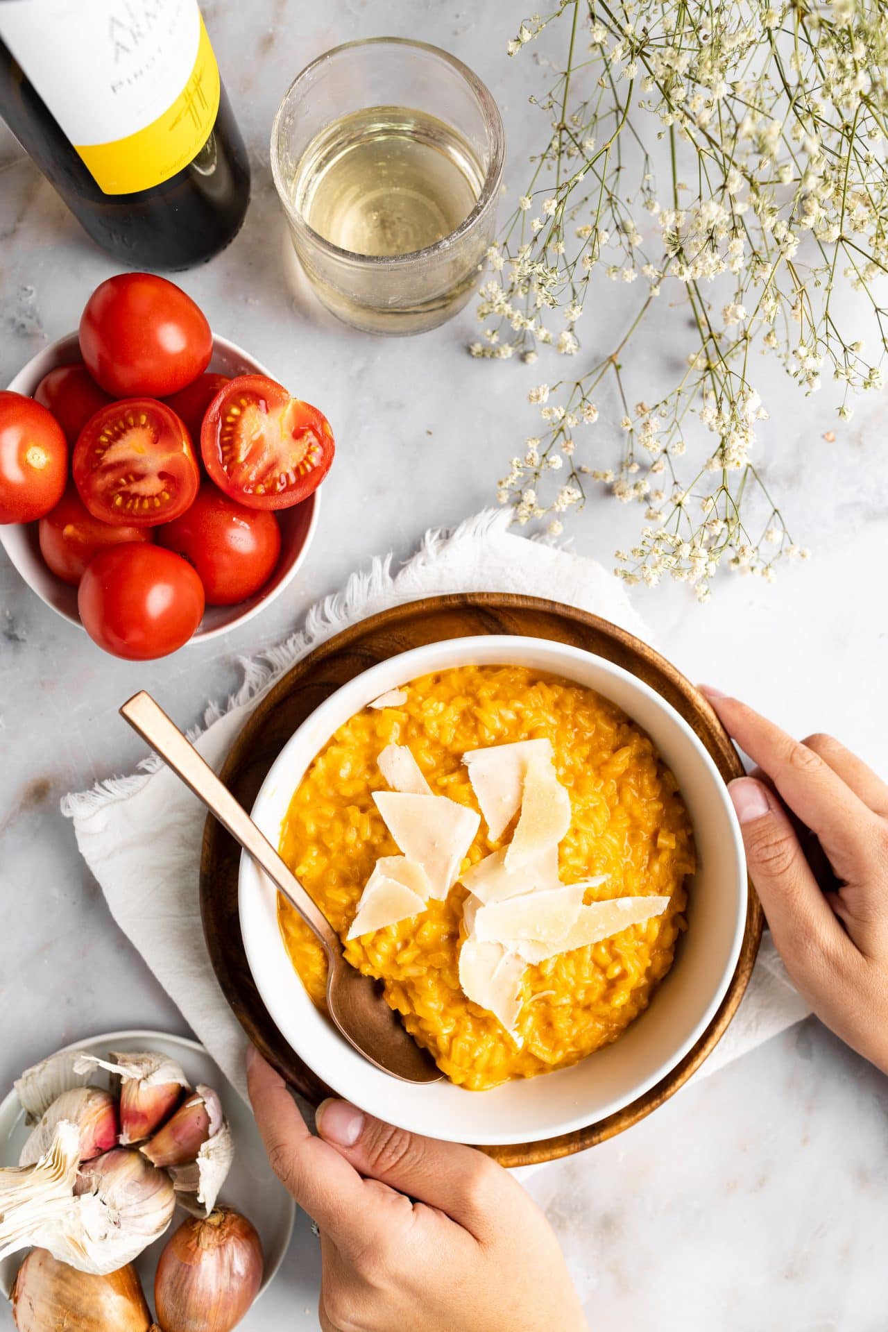 Creamy Tomato Risotto - The Bold Appetite