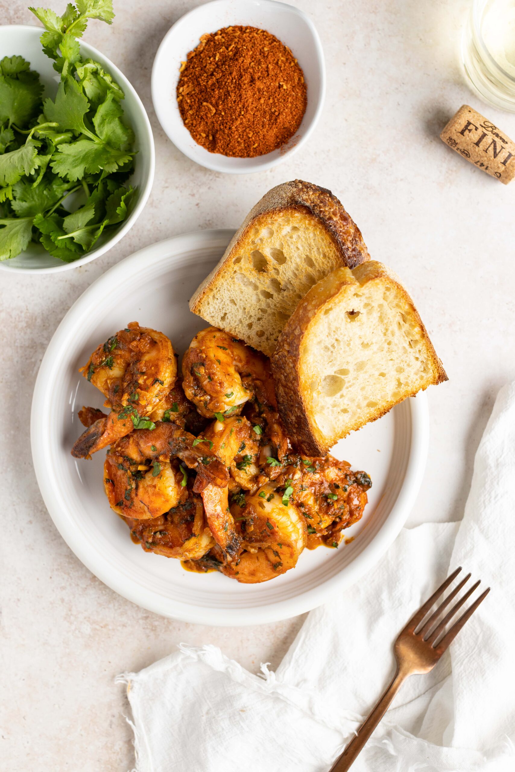 Portuguese Garlic Shrimp - The Bold Appetite