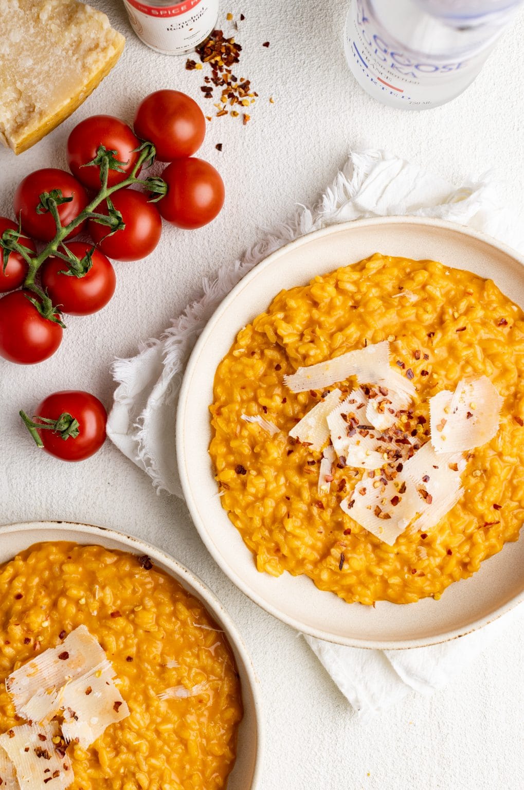Spicy Vodka Risotto - The Bold Appetite