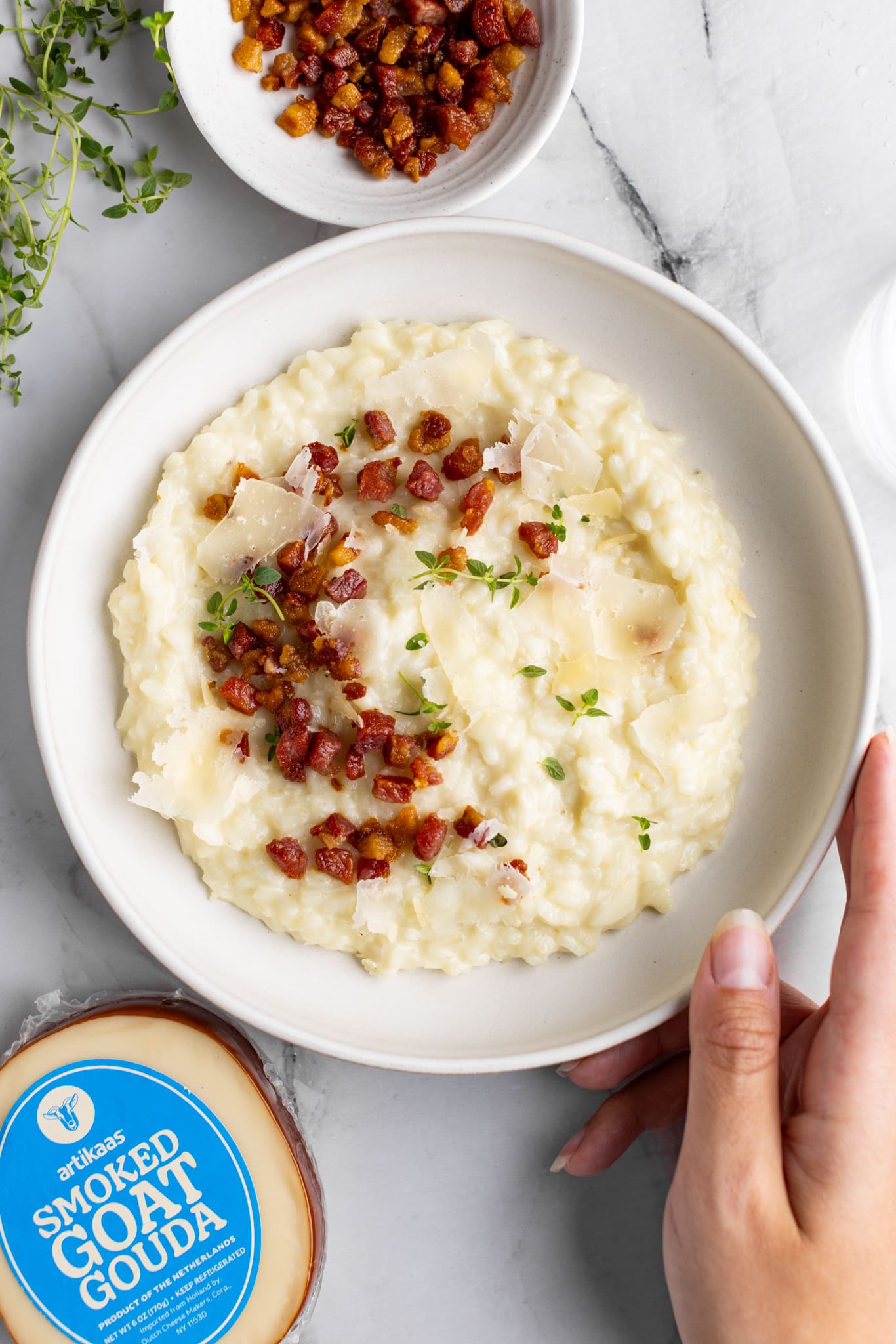 Smoked Gouda Risotto - The Bold Appetite