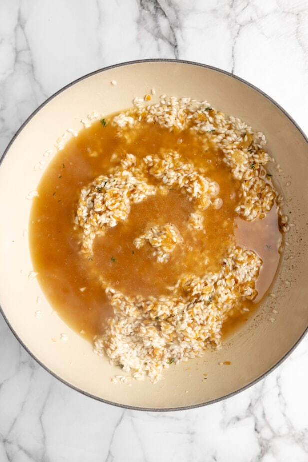 French Onion Risotto - The Bold Appetite