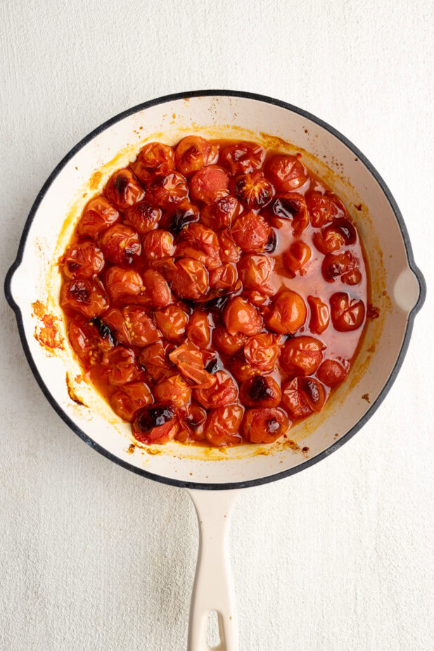 Spicy Brothy Miso Beans (with roasted tomatoes) - The Bold Appetite