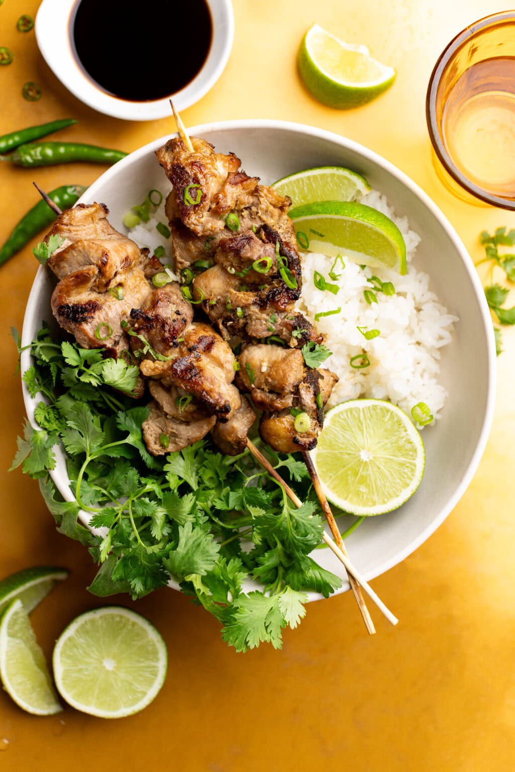 Moo Ping (Thai Pork Skewers) - The Bold Appetite