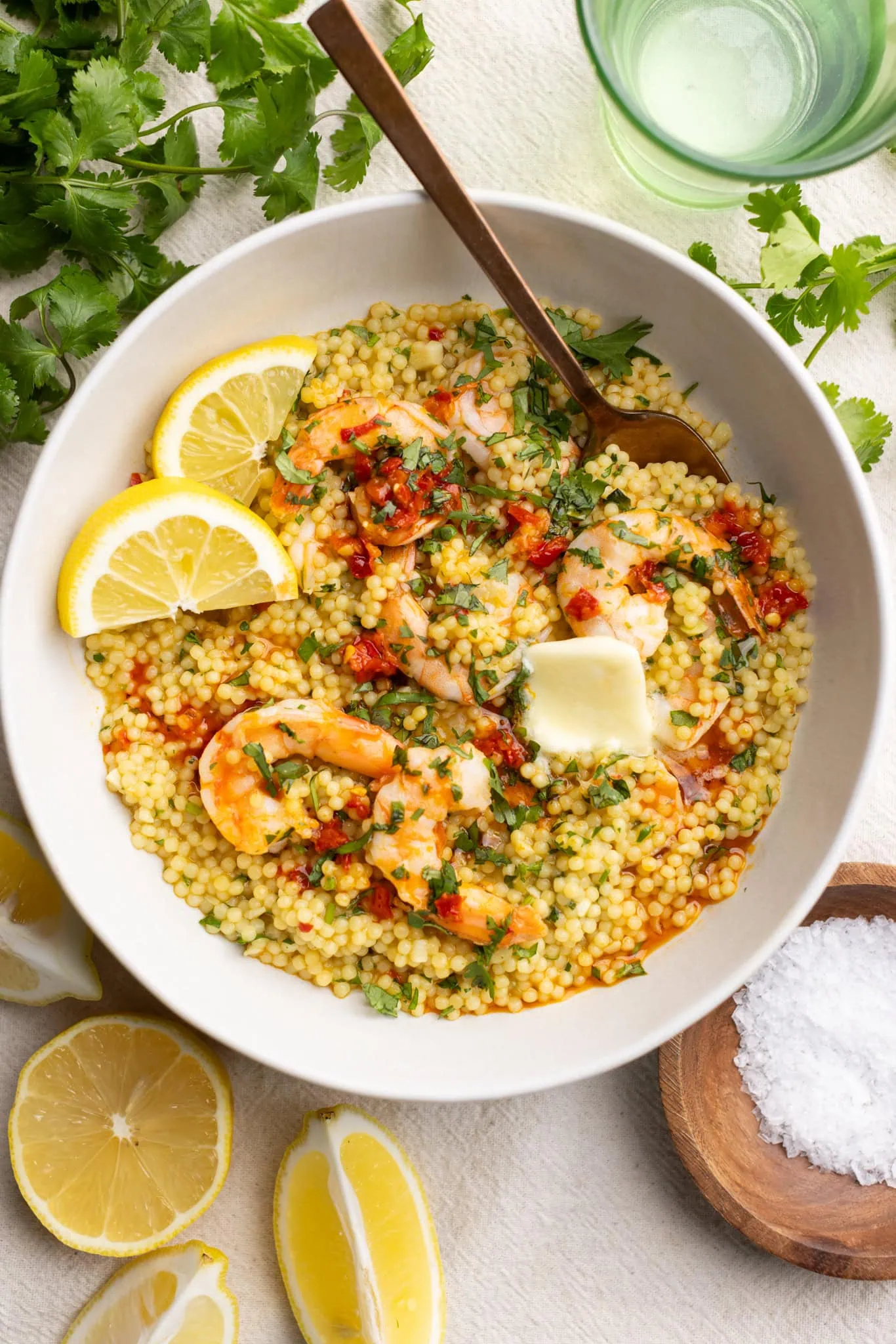 Pastina with Spicy Garlic Shrimp - The Bold Appetite